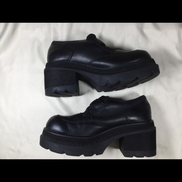 Candie's | Shoes | Vintage 9s Candies Chunky Platform Oxfords 9 | Poshmark